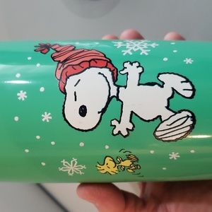 Peanuts | Dining | Peanuts Snoopy In Tassel Hat And Woodstock Tumbler ...